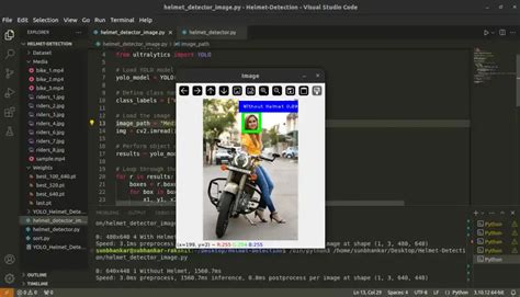 Creating A Bike Helmet Detection Project In Python Using Yolo