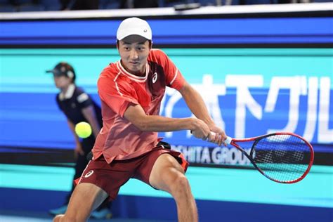 【photo】ジャパンオープンテニス｜世界10位で第1シードのフリッツに逆転勝ち！大金星を挙げた望月慎太郎を特集！ The Digest