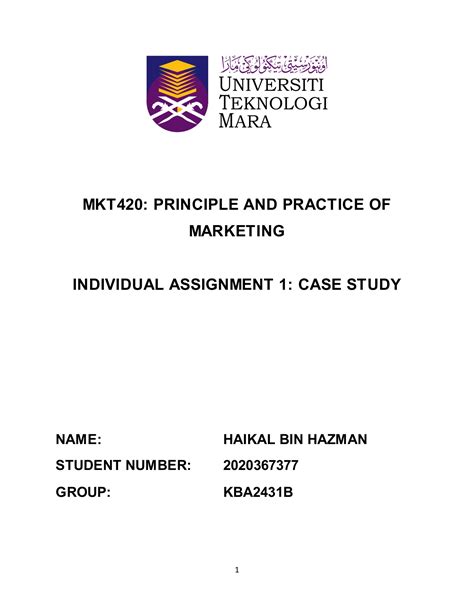Logo Uitm Assignment Cover Page Academics Iit Madras Online Degree