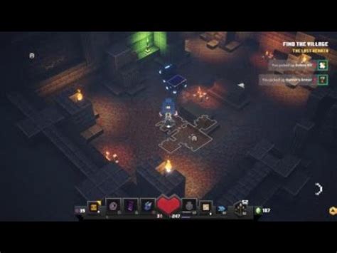 Minecraft Dungeons Pumpkin Pastures 3 Obsidian Chest Map Youtube