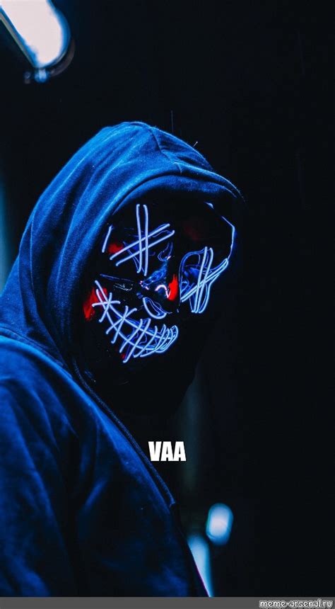 Создать мем Анонимус маска анонима капюшон Картинки Meme