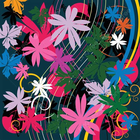 Floral Scroll Textile Wallpaper Vector Scroll Textile Wallpaper Png