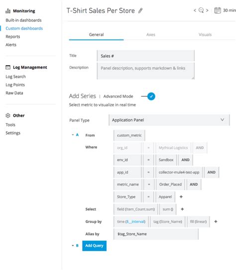creating custom metrics mulesoft documentation