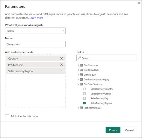 Power Bi Field Parameters Build A Report Using Dynamic Slicers Senturus