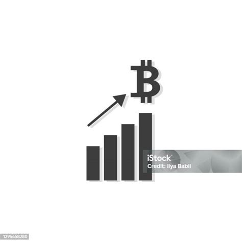 비트 코인 비트 코인 성장 아이콘 컬러 아이콘 벡터 일러스트레이션 0명에 대한 스톡 벡터 아트 및 기타 이미지 0명 가상
