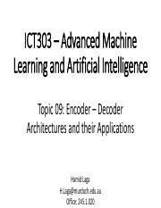 Encoder Decoder Architectures For Machine Translation Course Hero