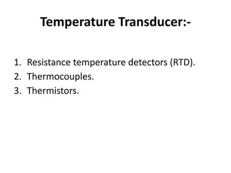 Physics Project Resistance Temperature Detectors Pptx Cameras And Camcorders Consumer