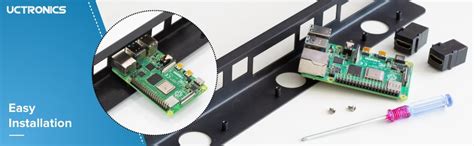 Amazon Com UCTRONICS U Rack For Raspberry Pi Rackmount Supports Units Of All