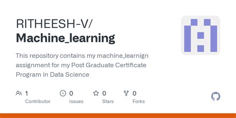 GitHub RITHEESH V Machine Learning This Repository Contains My