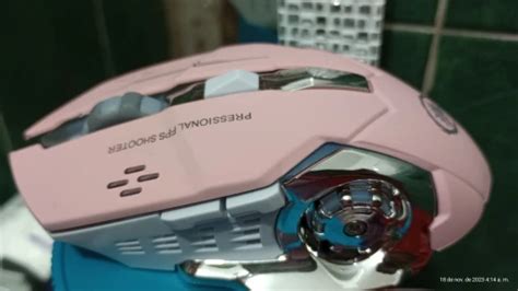 Rechargeable Mechanical Wireless Gaming Mouse