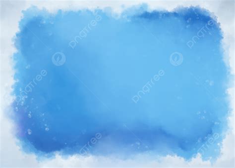 수채화 얼룩 겨울 파란색 배경 지독한 수채화 푸른 배경 일러스트 및 사진 무료 다운로드 Pngtree