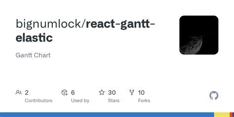 github bignumlock react gantt elastic gantt chart