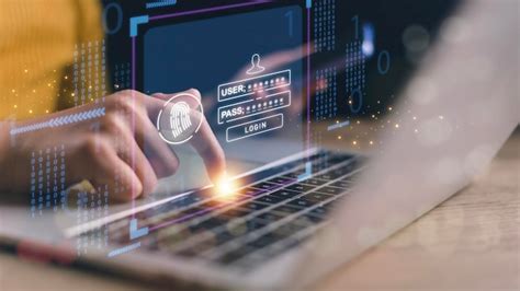 Premium Photo Cyber Security Data Protection Concept Women Using Fingerprint Identification On