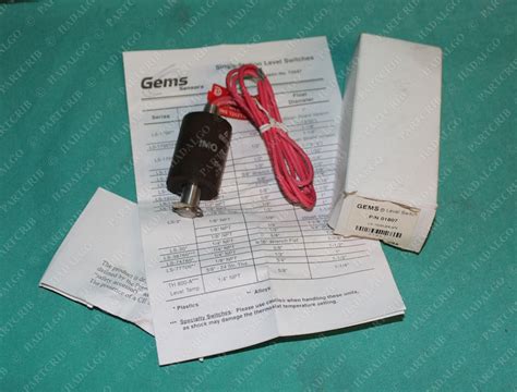Gems 01807 LS 1800 SS BN Level Switch PartCrib Com
