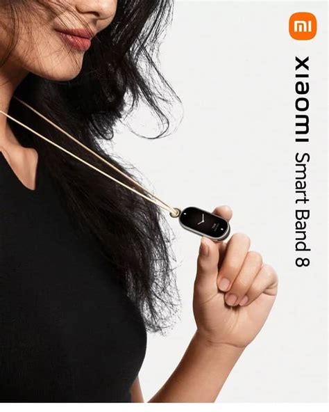 شیائومی بند 8 معرفی شد؛ مچ بند، گردن بند یا پا بند، هرکدام که بخواهید