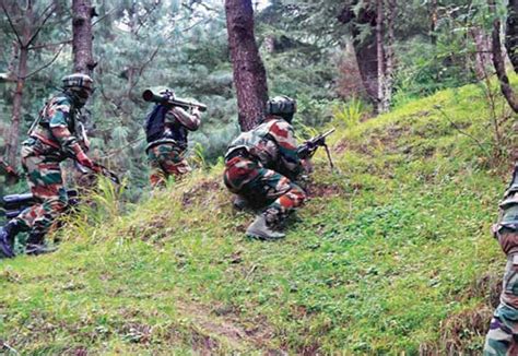 காஷ்மீரில் பாக் அத்துமீறல் இந்தியா பதிலடி