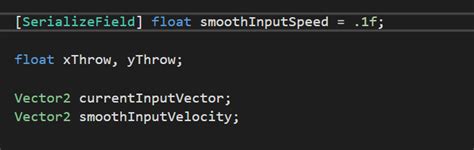 How To Smooth With New Input System Talk Gamedevtv