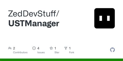 Github Zeddevstuff Ustmanager