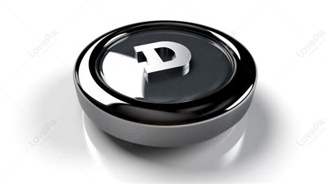 문자 D가 있는 빛나는 검정색 버튼의 배경 디 배경 빛나는 배경 편지 배경 이미지 Hd 디 빛나는 편지 배경 사진 무료 다운로드 Lovepik