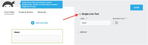 Favorite Fields Ninja Forms