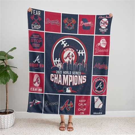 Atlanta Braves World Series Champion 2021 Blanket Hot Sale 2026