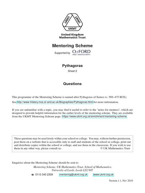 2 Pythagoras Questions Pdf Pdf Numbers Triangle