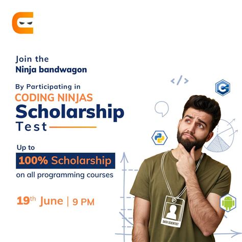 coding ninjas on linkedin scholarship scholarshiptest