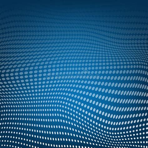 Polygonal Space Low Poly Blue Background With Connecting Dot Big Data Connection Structure