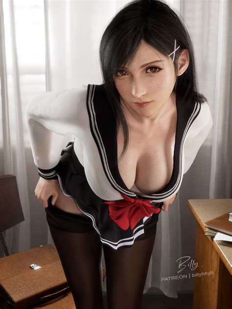 Billyhhyb Tifa Lockhart Tifa Lockhart Midgard Seventh High School Final Fantasy Final