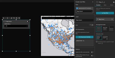 experience builder data view shared by map widget esri community