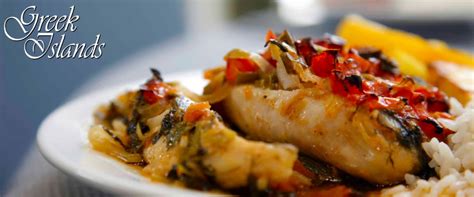Grouper Filet Greek Island Taverna