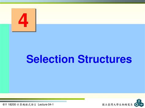 Ppt Selection Structures Powerpoint Presentation Free Download Id