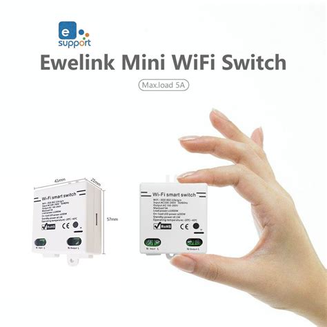 EWelink Mini Smart WIFI Retrofit ALEXA Remote Con Grandado