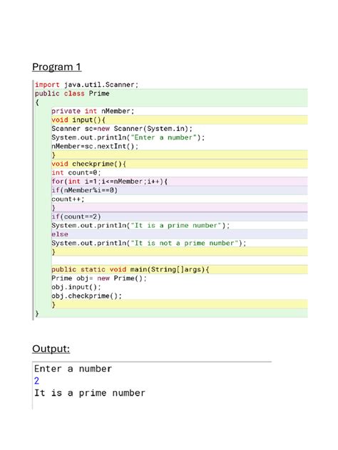 Programs In Java Pdf Control Flow Teaching Methods And Materials