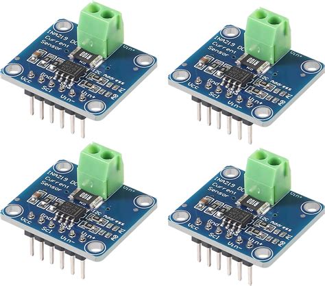 4pcs Ina219 I2c Interface Bi Directional Dc Currentpower Monitoring Sensor Module Diy 3v 5v Iic