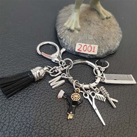 헤어드레서 실용적인 N61919eb1f6 키링 미용 가위 드라이어 빗 열쇠고리 홈플러스 택배배송