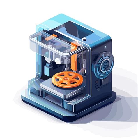3d Printer Vector Illustration Premium Ai Generated Vector