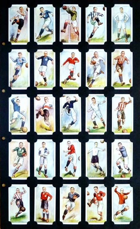 Football Cartophilic Info Exchange John Player Sons Card Collectors Society Footballers