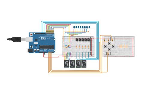 Circuit Design Arduino Pls7 Shield Tinkercad