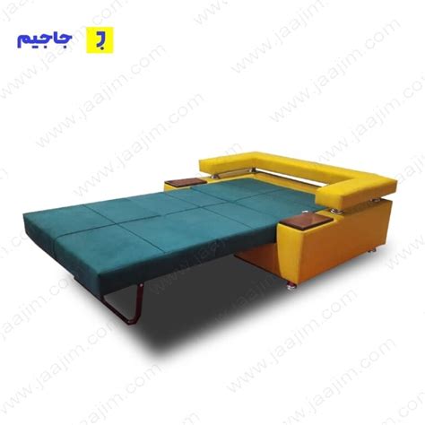 مبل تختخواب شو دو نفره لاویز جدید خرید تخت شو دونفره جاجیم