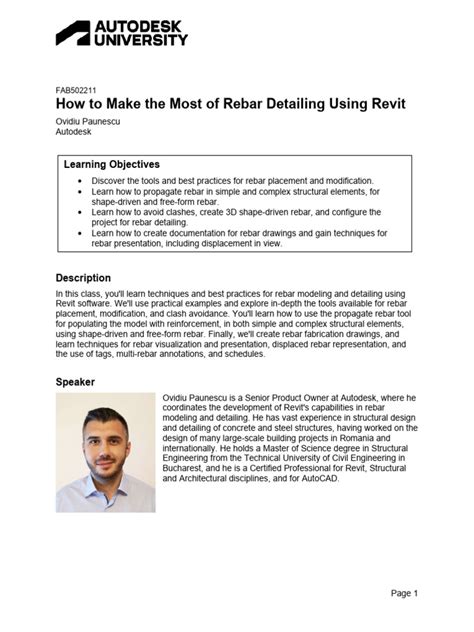 Class Handout Fab502211 Classhandout Fab502211 Paunescu Au2022 Pdf