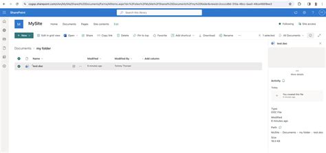 Sharepoint Online Cognite Documentation
