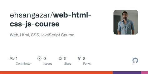 GitHub Ehsangazar Web Html Css Js Course Web Html CSS JavaScript Course