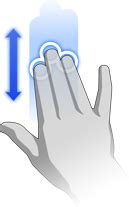 Multi Touch Input Gestures