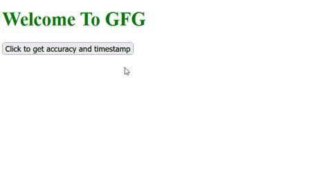How To Locate The User S Position In HTML GeeksforGeeks