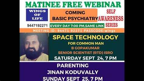 Space Technology For Common Man By B Gopakumar Senior Scientist Rtd