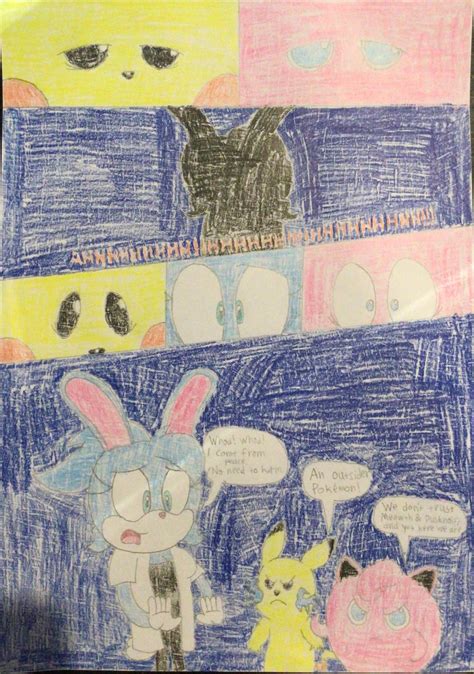 Pikachu And Jigglypuff Issue 3 Page 1 Redraw By Hritz123 On Deviantart