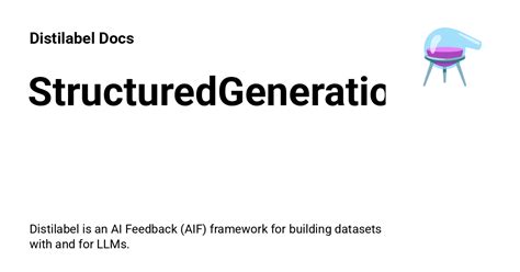 Structuredgeneration Distilabel Docs