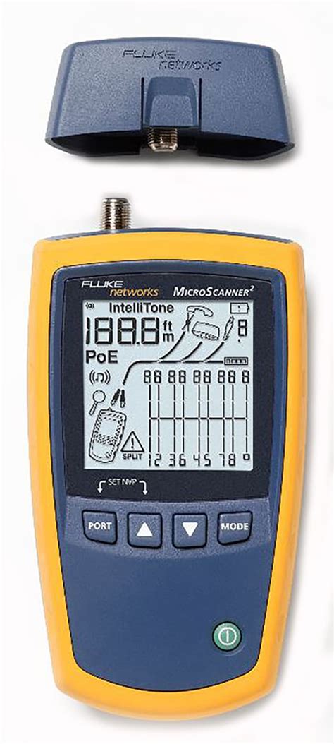 Ms2 100 Fluke Networks Fluke Networks Cable Tester Coaxial Rj11