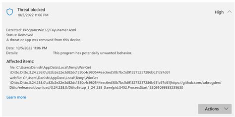 Package Issue Dittoditto Needs Updating · Issue 82555 · Microsoft